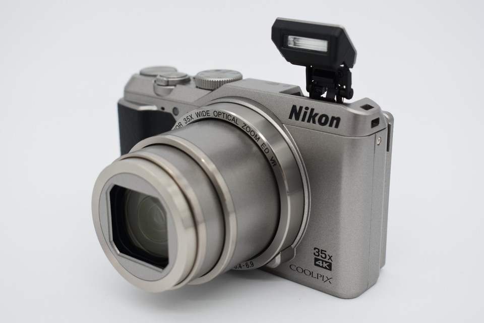Nikon COOLPIX A900 Silver Digital Camera 20MP 35x Optical Zoom 4K Video ...