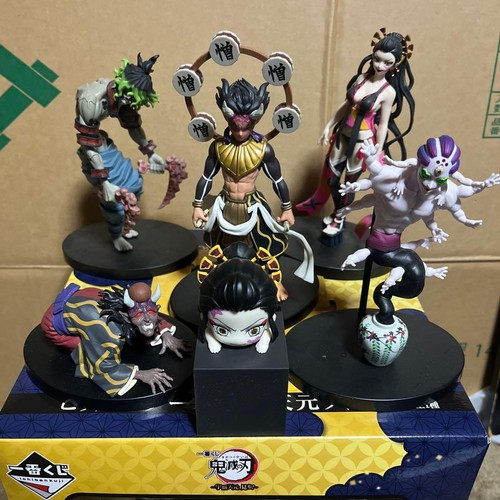 Demon Slayer Kimetsu no Yaiba Upper Rank 6 Figures Set Gyutaro Daki ...