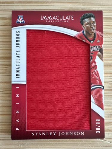 STANLEY JOHNSON 2015 Immaculate Multi ROOKIE RC JUMBO JERSEY /99 Jumbos ...