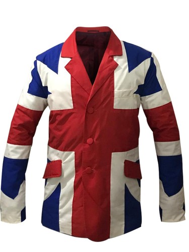 NEW MENS MOD 60s UNION JACK BLAZER JACKET Coronation Who Pete Townshend ...