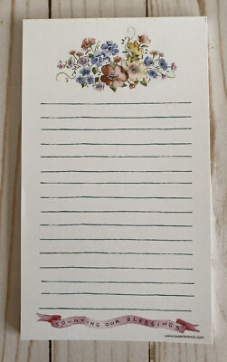 Susan Branch Note Pad Stationary Counting Our Blessings Gratitude Memo ...