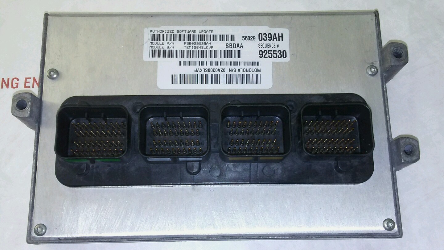 2004 DODGE RAM / DURANGO 5.7L ECM ECU PCM P56029039AH COMPUTER MODULE ...