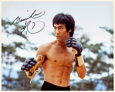 Bruce Lee Enter the Dragon 1970's autographed 8x10 Photo 2 reprint | eBay