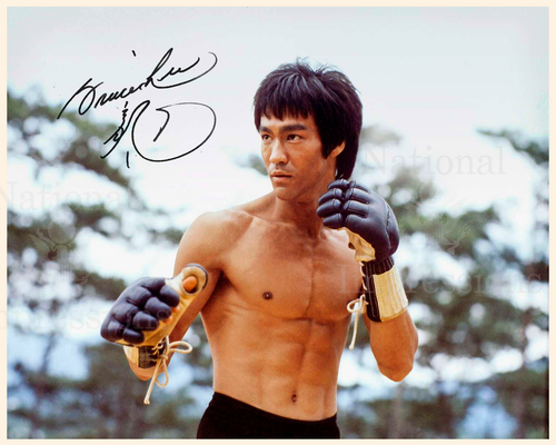 Bruce Lee Enter the Dragon 1970's autographed 8x10 Photo 2 reprint | eBay