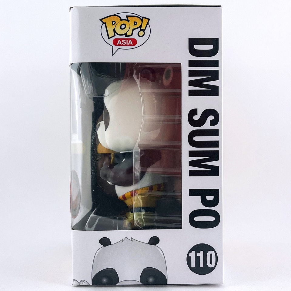 2016 Funko Pop Asia 110 Dreamworks Kung Fu Panda Dim Sum Po Exclusive w ...