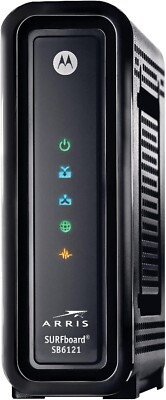 Motorola Arris SURFboard SBG6580 DOCSIS 3.0 Cable Modem Wi-Fi N300 2 ...