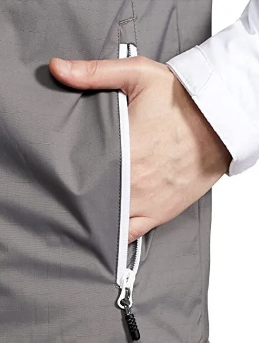 Columbia Men's Point Park Insulated Jacket Black Grey WT8864-012 Sz LT ...