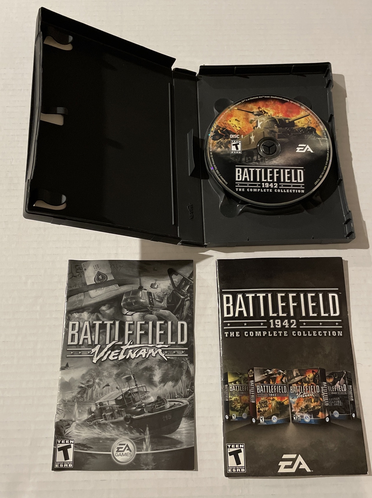 Battlefield 1942 - The Complete Collection PC CD-ROM Game, 8 Discs With ...