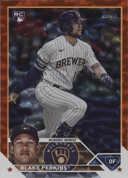 2023 Topps Update Series - Blake Perkins #US242 Orange Foil /299 (RC ...