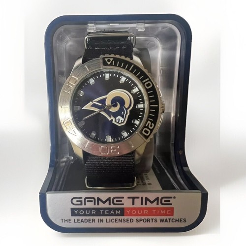 Los Angeles Rams Officially Licensed NFL Men's Game Time Starter Watch ...