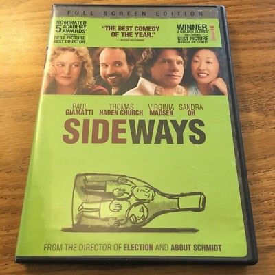 Sideways (DVD, 2005) Alexander Payne, Paul Giamatti, Thomas Haden ...