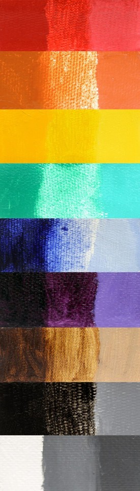 The World's Rarest Colors - Intermediate Set - Handmade Oil Paint ...