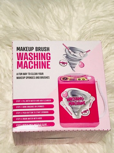 US Makeup Brush Sponge Blender Washing Machine Girl Kid Toy Cleaner ...