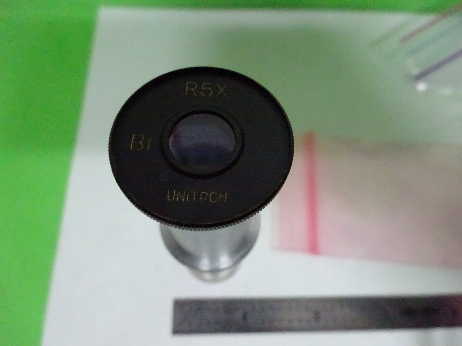 MICROSCOPE PART EYEPIECE OCULAR UNITRON R5X Bi OPTICS AS IS BIN#W1-39 ...