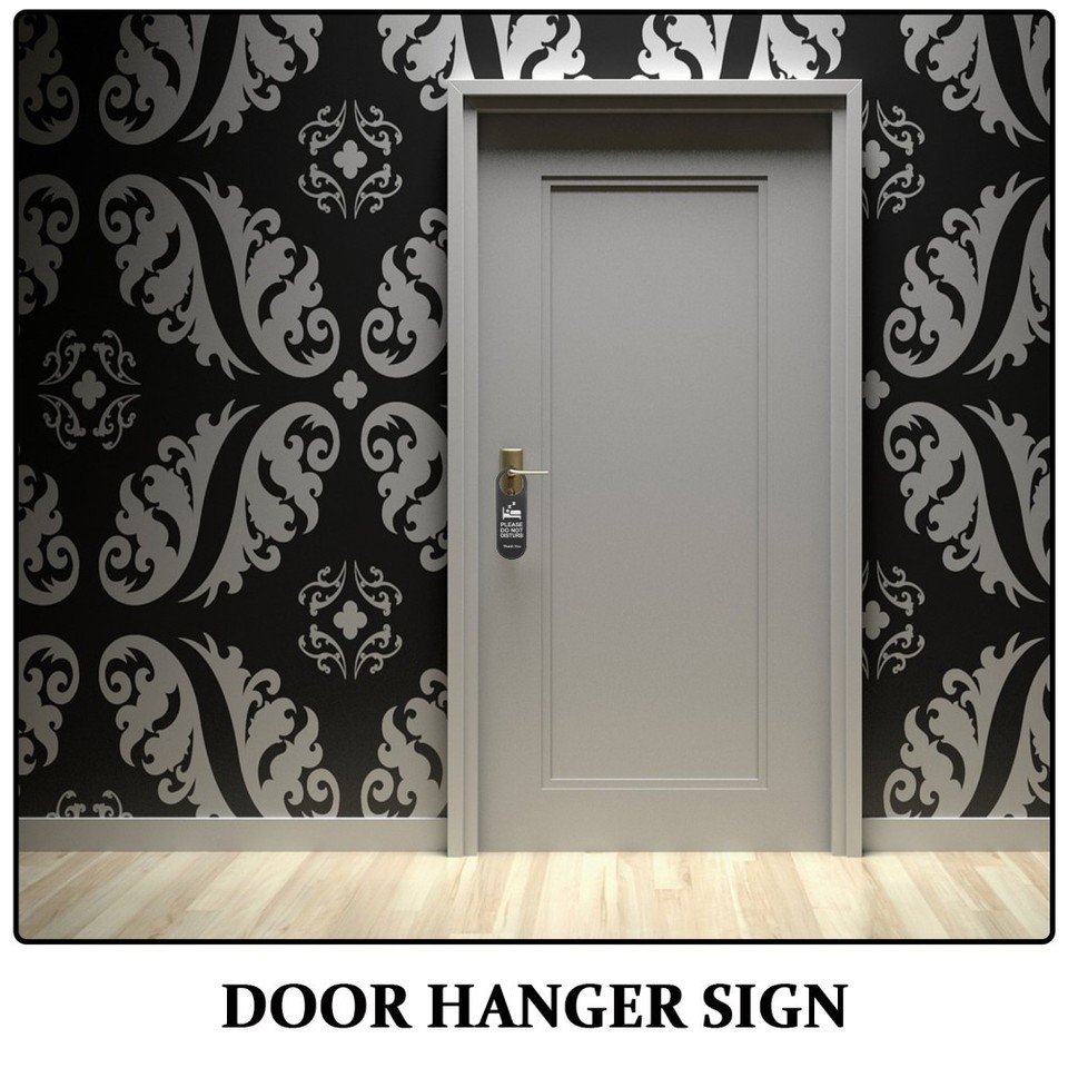 8pcs Do Not Disturb Sign: Please Make Up Room Sign Double-Sided - Door ...