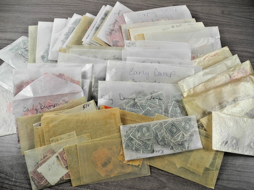 US, Washington/Franklins, 1000s & 1000s of UNCHECKED Stamps in ...