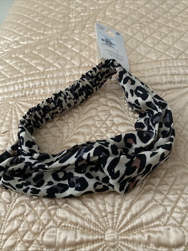 Primark Leopard Print Elasticated Headband BNWT | eBay