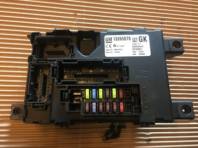 2006-2014 VAUXHALL CORSA D BODY CONTROL MODULE UNIT BCM 13265078 GK ...