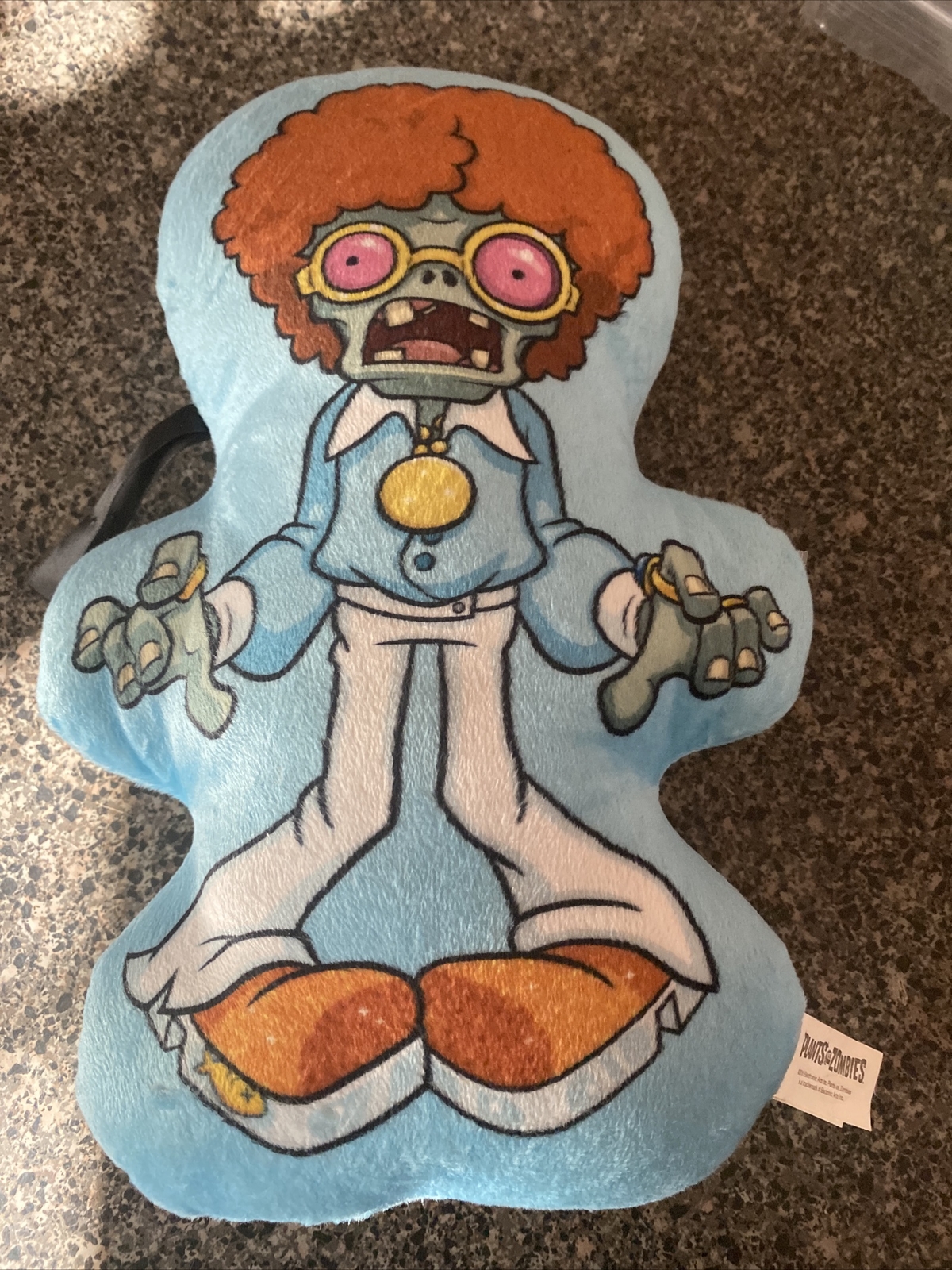 PLANTS VS ZOMBIES DISCO ZOMBIE SEGA PRIZE INTERNATIONAL STUFFED PLUSH ...