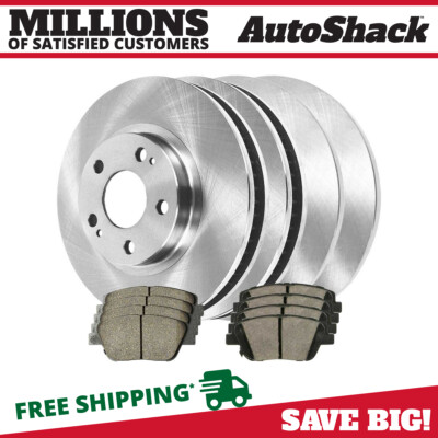 Front & Rear Brake Rotors & Pads for Kia Optima 2011-2015 Hyundai ...