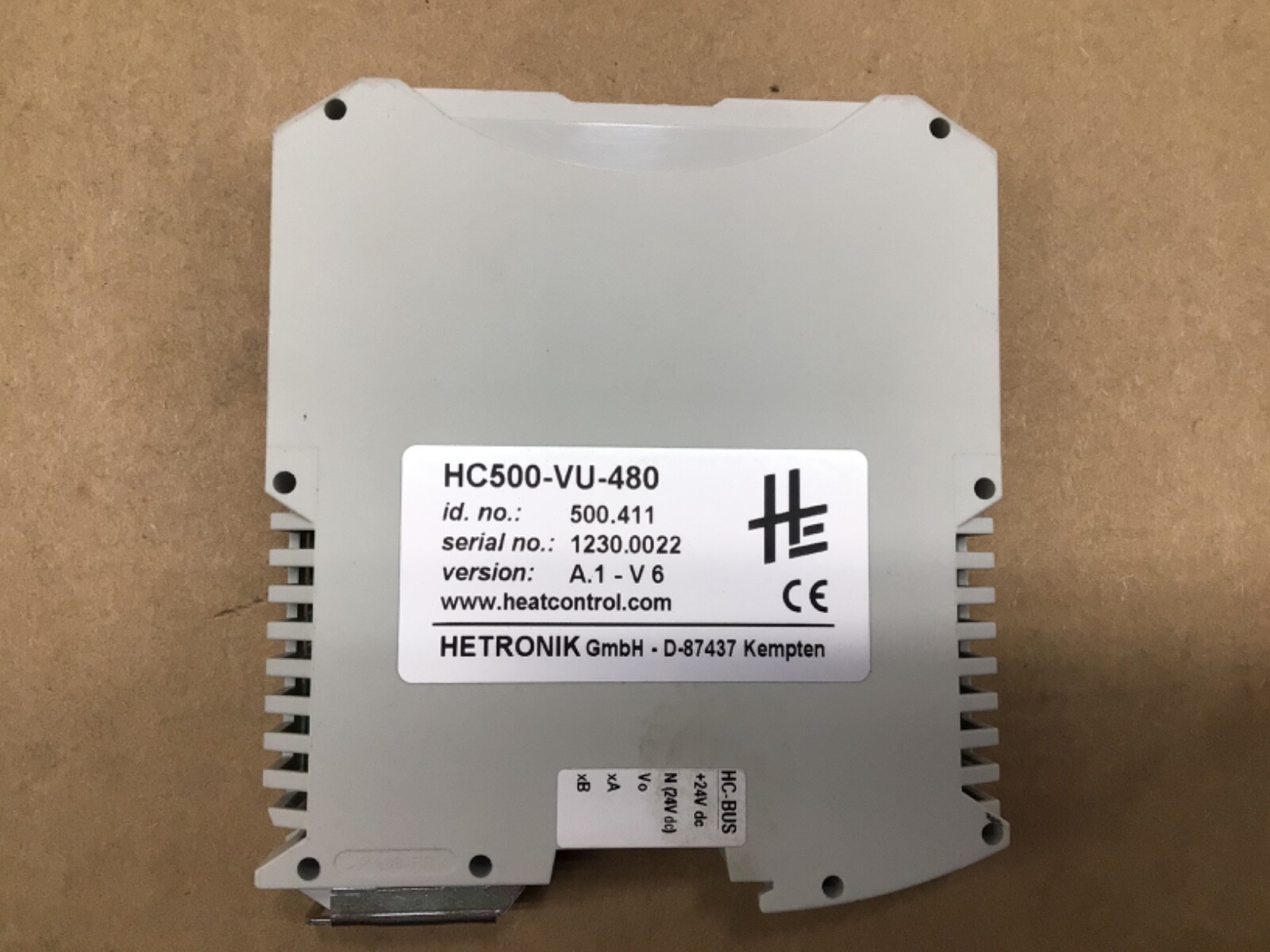 Hetronik HC500 Voltage Unit HC500-VU-480 Ver. A.1-V6 #4017K41IAC | eBay