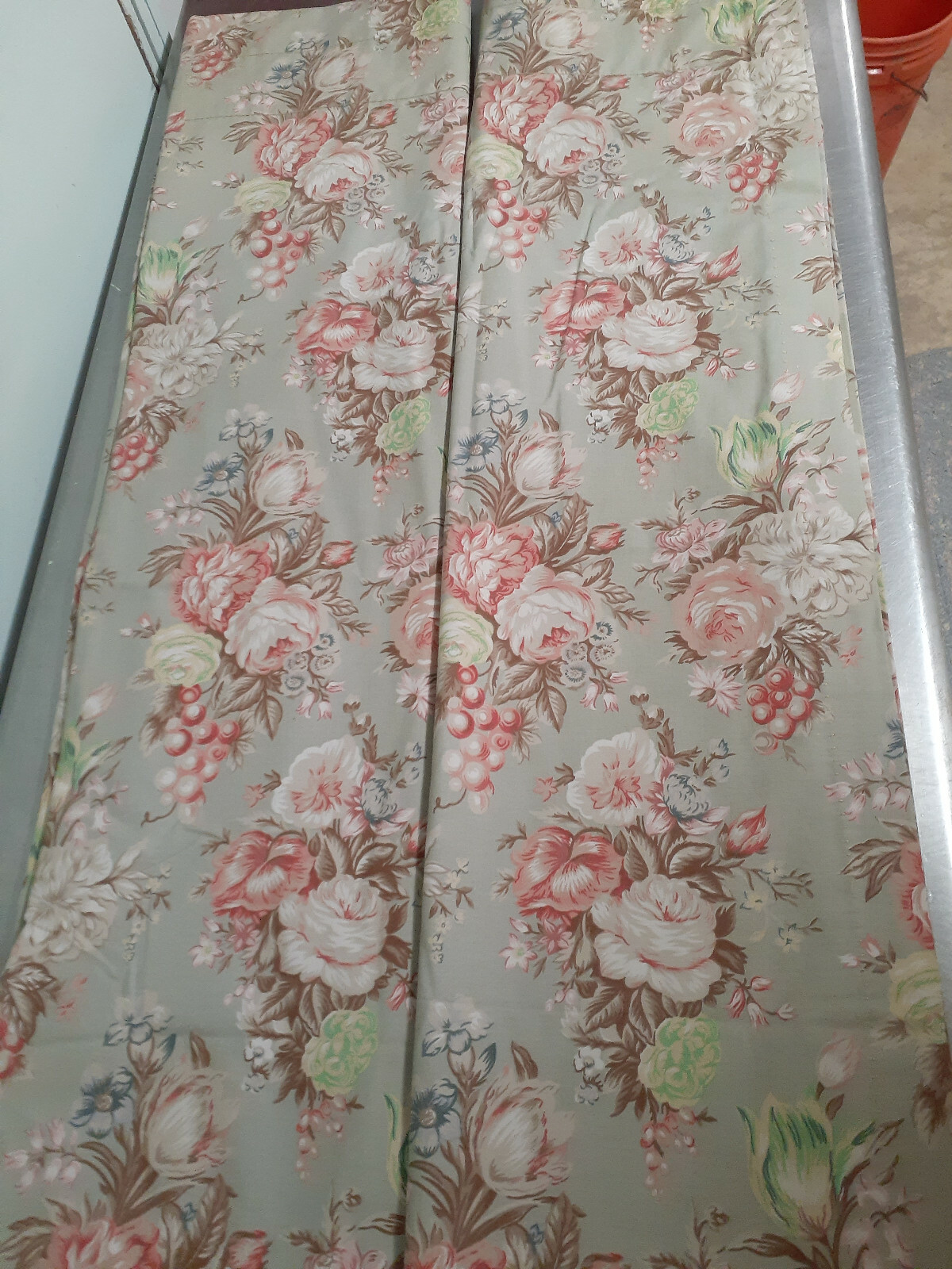 Ralph Lauren Charlotte Pair of Lined Drapes Curtains-2 Pairs Available ...