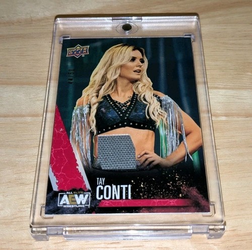 Tay Conti 2021 Upper Deck AEW Wrestling Relic Card 44/50 | eBay