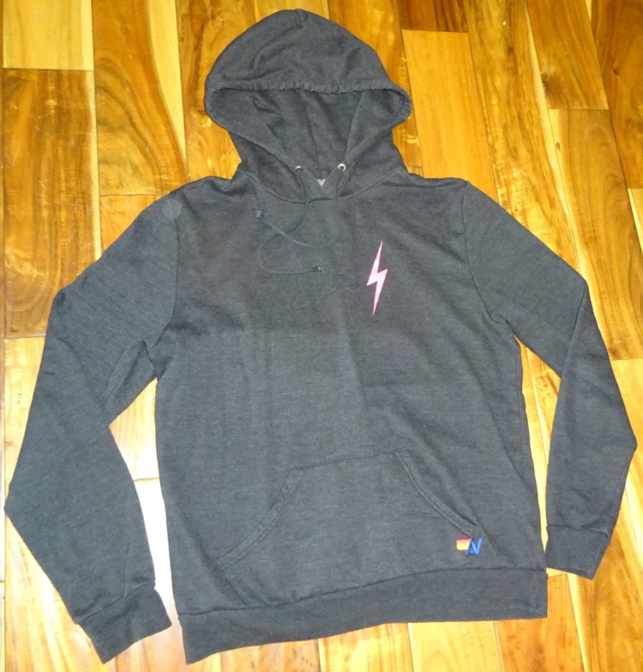 AVIATOR NATION Lightning Bolt Pullover Hoodie Sweatshirt $189 size XL...NWOT | eBay