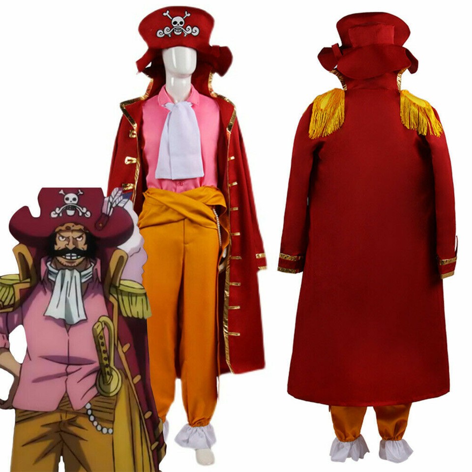 Anime One Piece Gol·D·Roger Cosplay Costume Halloween Carnival Suit | eBay