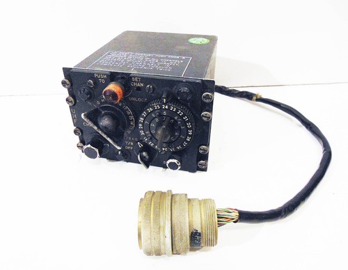 Military Aircraft ARC-27 UHF Radio Control Head, A-4 Skyhawk, B-52 F-86 ...