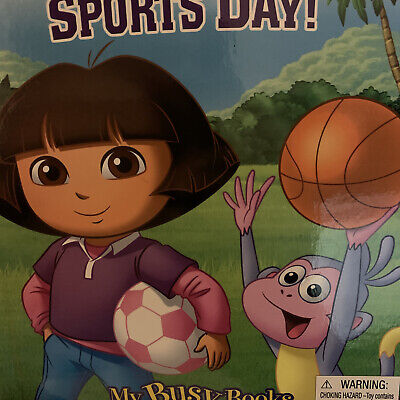 DORA EXPLORER SPORTS DAY! MY BUSY BOOK By Phidal Publishing Inc ...