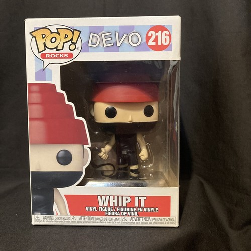 Funko Pop! Rocks DEVO #216 & 217 WHIP IT & SATISFACTION NIB | eBay