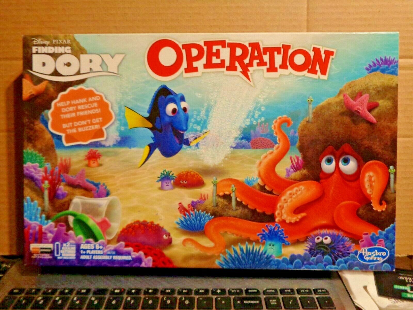 Disney Pixar Finding Dory Edition Operation Hasbro Gaming Ages 6+ | eBay