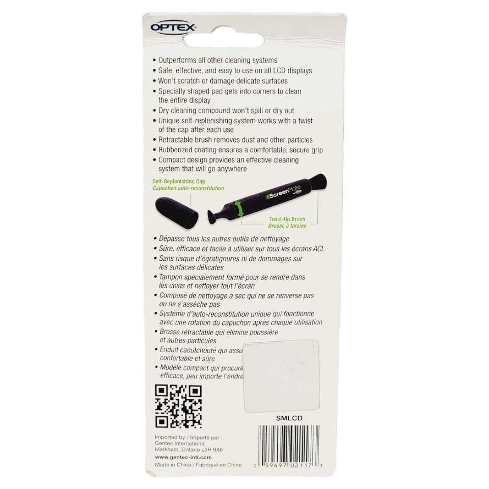 LCD Display Cleaning System Twist-Up Brush ScreenMate | eBay