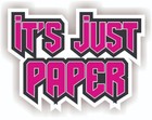 It's Just Paper Vinyl Decal Sticker Diesel Truck JDM Car Turbo Boost ...