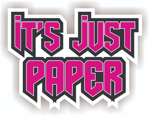 It's Just Paper Vinyl Decal Sticker Diesel Truck JDM Car Turbo Boost ...