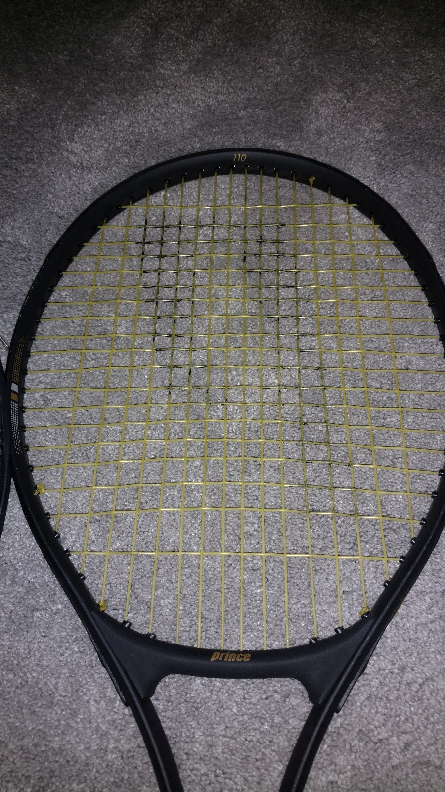 1989 Prince Pro 110 Aerodynamics Tennis Racquet | eBay