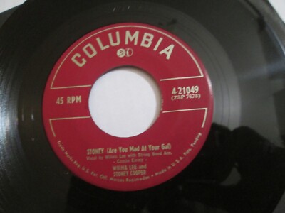 Wilma Lee & Stoney Cooper - Stoney (Are You Mad At Your Gal) 45 Clinch ...