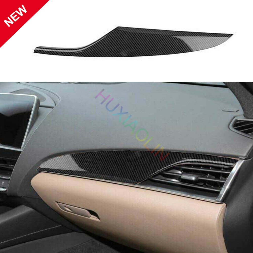 For Cadillac CT5 2020-2022 Carbon Fiber Middle Console Dashboard Strip ...