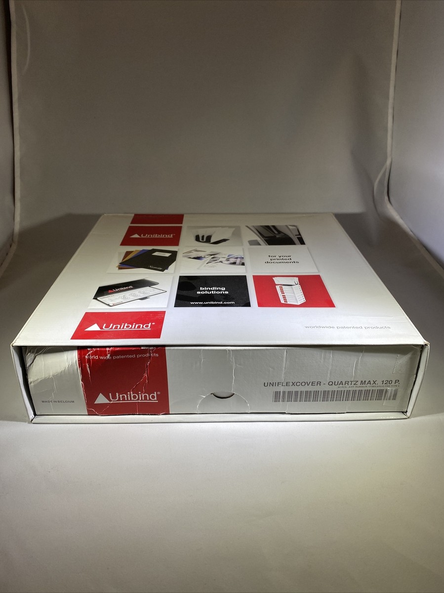 Unibind Supplies Unibind XU138 Binding Machine +New 50 Ct And 48