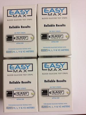 EASYMax Blood Glucose 200 Test Strips Exp: 06/07/2027 885017000010| eBay