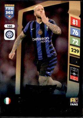 Panini FIFA 365 Adrenalyn XL 2025 Card 160 - Federico Dimarco - Fans ...