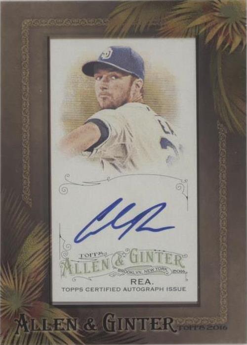 2016 Topps Allen & Ginter - Mini Framed Autographs Colin Rea #AGA-CR ...