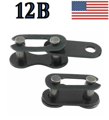 12B-1 ROLLER CHAIN MASTER CONNECTING LINK *PACK OF 10* SAME DAY ...