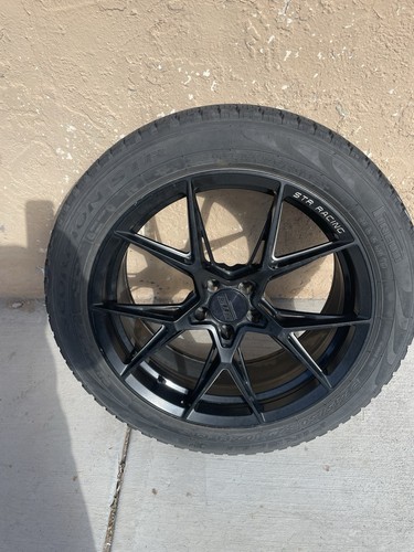 20x8.5" STR Wheels 908 Gloss Black Flow Forged Rims | eBay