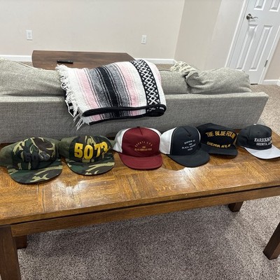 6 Vintage Shemya Alaska Eareckson Air Force Base Hats! All For One ...