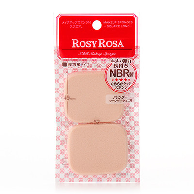 Made in China Rosy Rosa About 52mm x 45mm Makeup Sponge N Square L 2 P ...