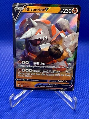 Rhyperior V - 095/189 Darkness Ablaze Ultra Rare Pokemon - NM/MINT | eBay