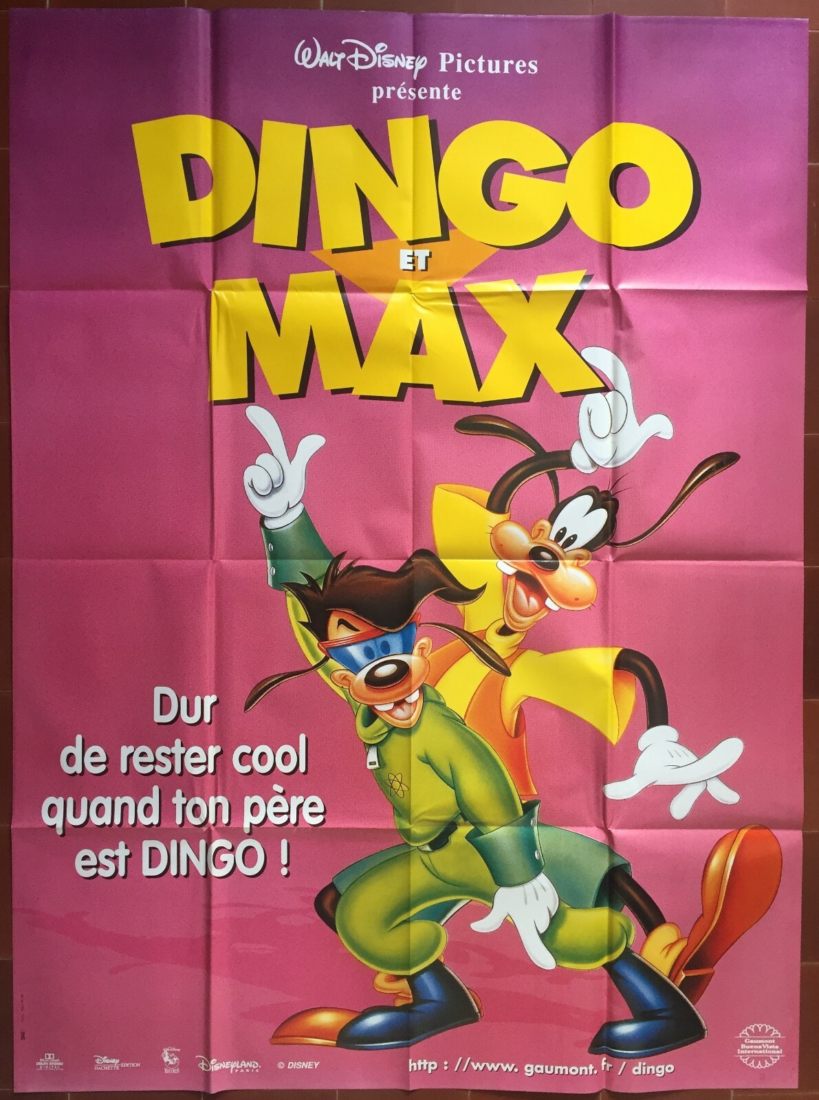 Poster Goofy And Max A Goofy Moovie Kevin Lima Walt Disney 120x160cm ...
