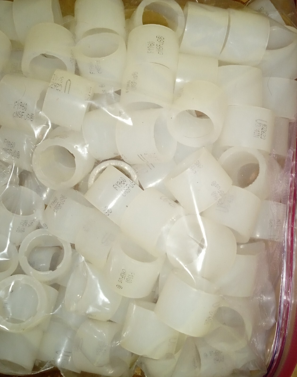QTY:74 NEW UPONOR Q4690756 PROPEX 3/4" EXPANSION RING WITH STOP WIRSBO ...